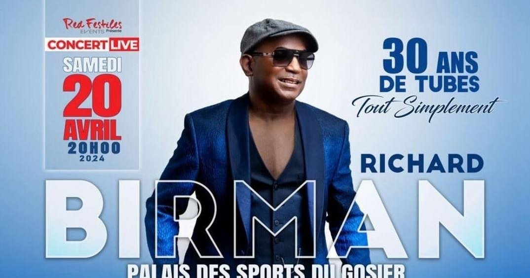 Richard Birman en Live - La Riviera des Îles de Guadeloupe